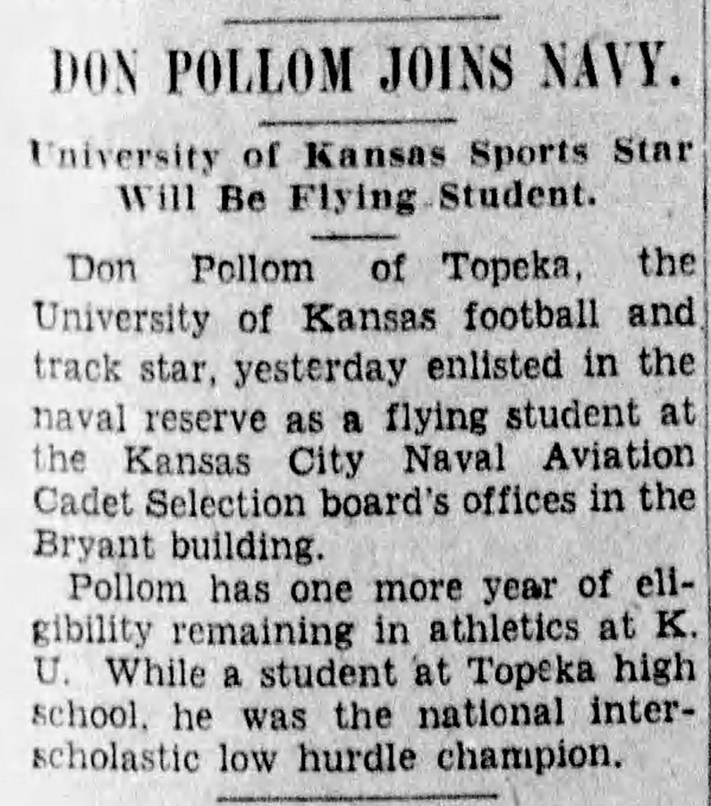 Donald B. Pollom - Unaccounted For - Missing Marines